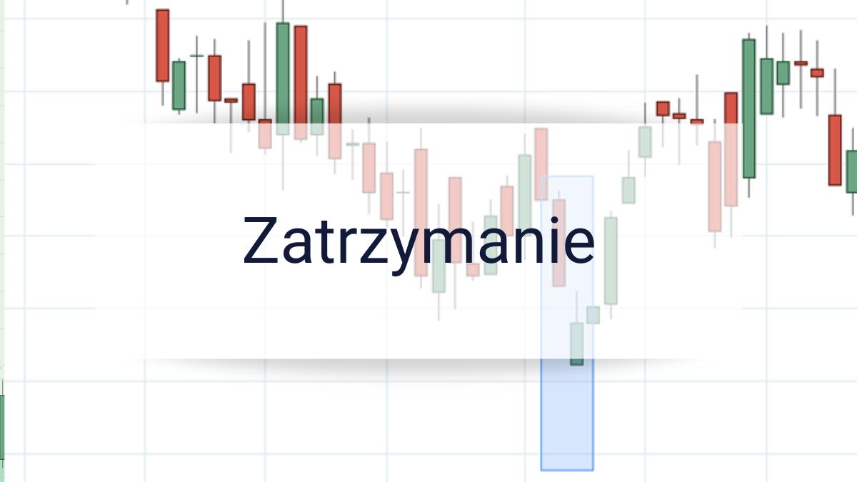 Formacja świecowa zatrzymanie - opis i przykłady na wykresach